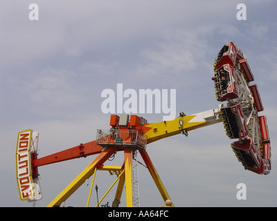 Wales Barry Island seaside fairground ride thrills sign Stock Photo - Alamy