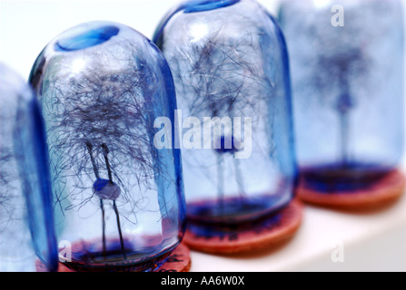 Vintage blue flash bulb with filament visible Stock Photo: 69872851 - Alamy