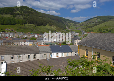 Welsh Village of Blaengwynfi, in the Afan Valley, South Wales, UK Stock ...