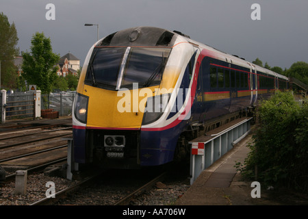 first great western class 180 no. 180 102 heads north through Stock ...