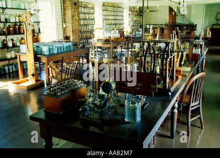 Thomas Edison s Menlo Park laboratory in Greenfield Village at The ...