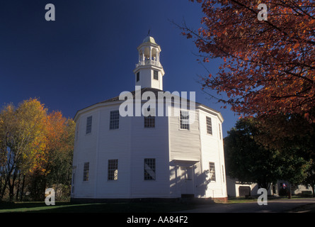 Richmond Vermont VT colorful fall foliage on hillside Stock Photo ...