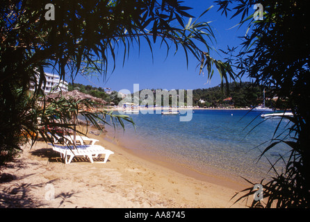 Kolios Bay Skiathos Greece Stock Photo - Alamy