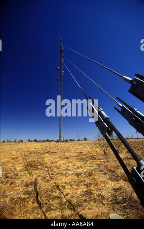 Telstra microwave tour Queensland Australia Stock Photo - Alamy