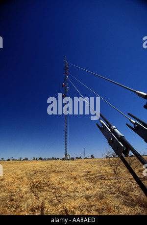communication tower microwave link western queensland australia 1475 ...