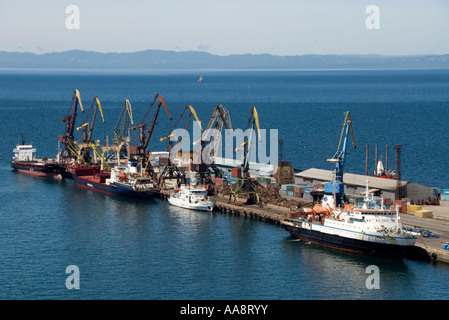 Port of Korsakov on Sakhalin Island Russia 2007 Stock Photo - Alamy