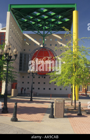 World of Coke in Underground Atlanta GA Georgia USA Stock Photo - Alamy