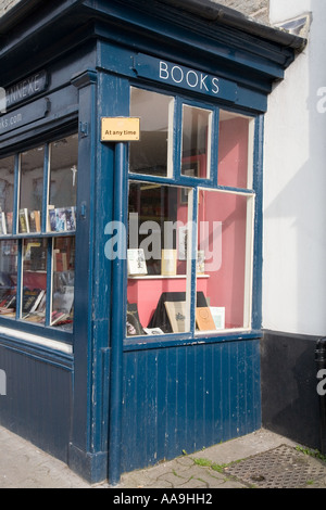 Books in the window of a bookshop in Hay on Wye , the second hand Book ...