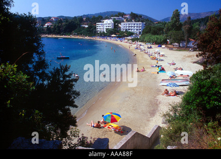 Kolios Bay Skiathos Greece Stock Photo - Alamy