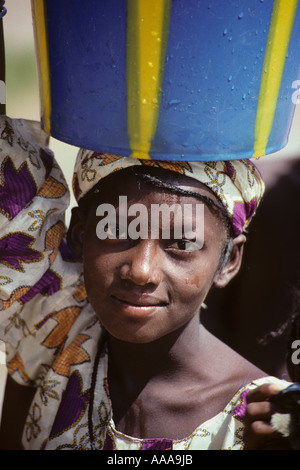 Near Niamey, Niger, Africa. Fulani Girls with Facial Scarification ...