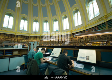 The British Museum Reading Room, British Library, 19th century Stock ...