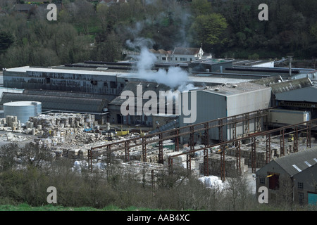 Paper mill. Watchet. Somerset. 2006 England Stock Photo - Alamy
