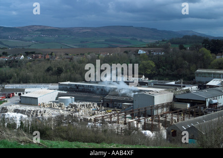 Paper mill. Watchet, Somerset, 2006 England Stock Photo - Alamy