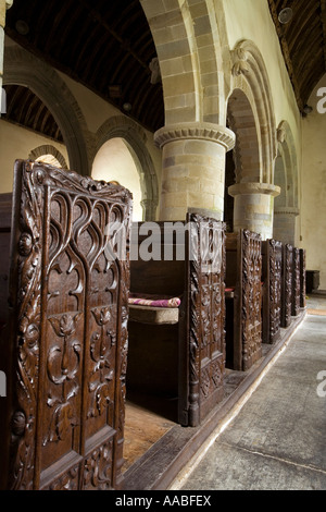 Interior of the Church of St Morwenna and St John the Baptist in ...