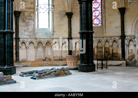 Knight's Templar graves at Temple Church, London, UK Stock Photo - Alamy