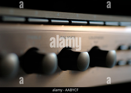 Audio control buttons Sound Control Hi Fi system The audio equipment ...