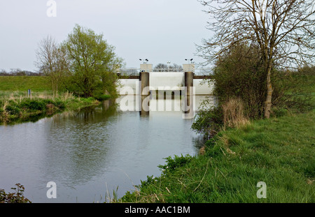 The Leigh Flood Barrier on The River Medway in Kent Stock Photo - Alamy