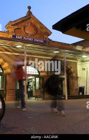 East Putney tube station Stock Photo - Alamy