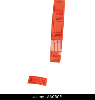 Rolled up raffle tickets Stock Photo - Alamy