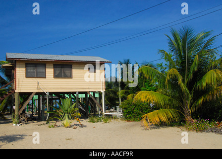 Placencia village, Caribbean Sea coast of Stann Creek District in ...