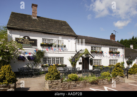 The Swettenham Arms restaurant Swettenham UK Stock Photo - Alamy