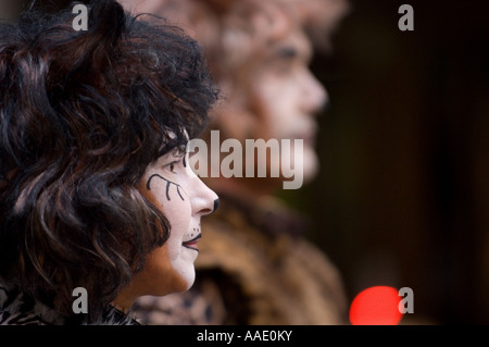 Spanish faces in Benidorm Costa Blanca Spain Stock Photo - Alamy
