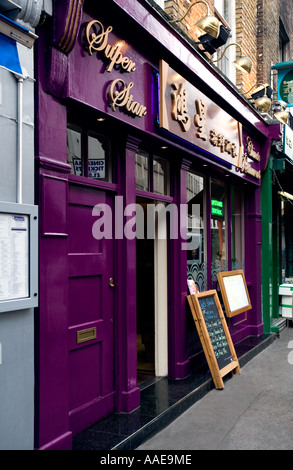 Super Star restaurant at Lisle Street in London Chinatown Stock Photo ...