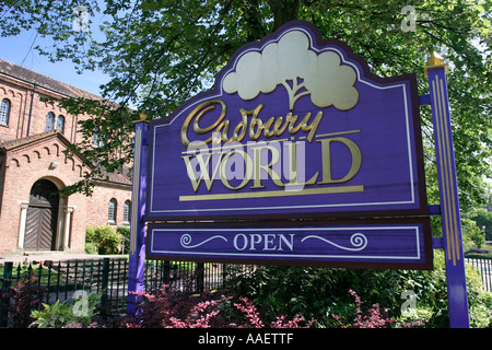 Cadbury World a popular tourist attraction at the Cadbury chocolate ...