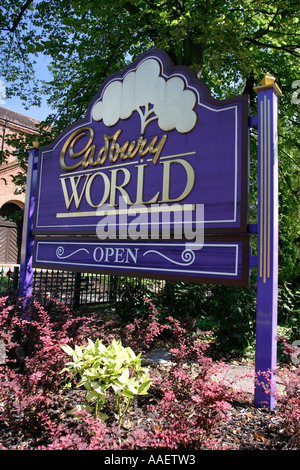 Cadbury World a popular tourist attraction at the Cadbury chocolate ...