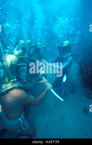 Bermuda Helmet Diving Stock Photo - Alamy