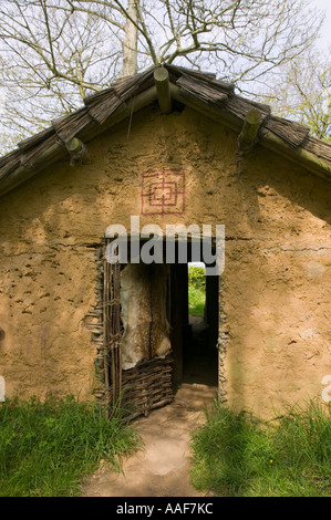 Reconstruction of Interior of Neolithic House Stock Photo - Alamy