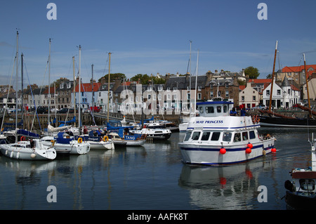 May Princess sailing from Anstruther Harbour, Fife, Scotland Europe for ...
