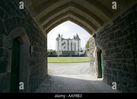 Killyleagh Castle, private residence in town of Killyleagh west of ...