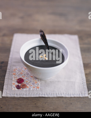Brown rice gruel Stock Photo - Alamy