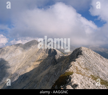 Marble Ridge named Koncheto, Pirin mountain National Park, Bulgaria ...