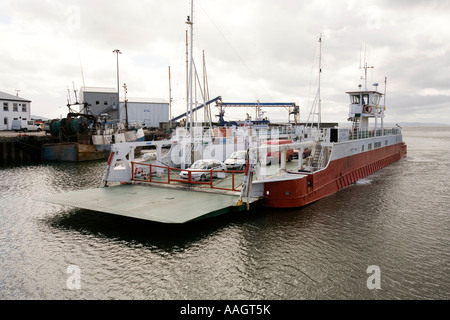 The Lough Foyle cross border ferry from Magilligan point in Northern ...