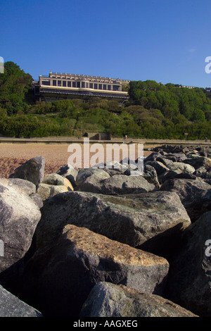 The Lees Cliff Hall Folkestone Kent England Stock Photo - Alamy