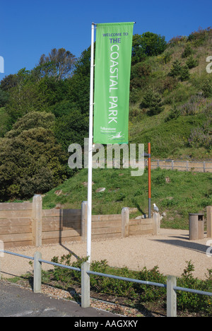 The Lees Cliff Hall Folkestone Kent England Stock Photo - Alamy