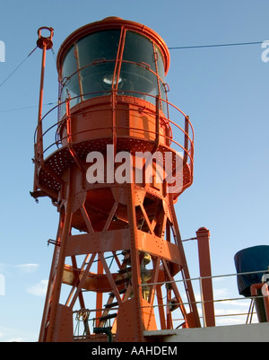 Trinity House Lightship 'Helwick' at Swansea waterfront museum Stock ...