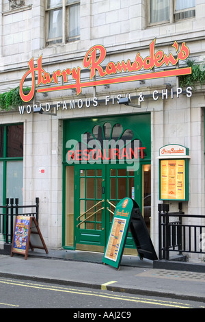 Harry Ramsden's World Famous Fish and Chips restaurant at Bournemouth ...