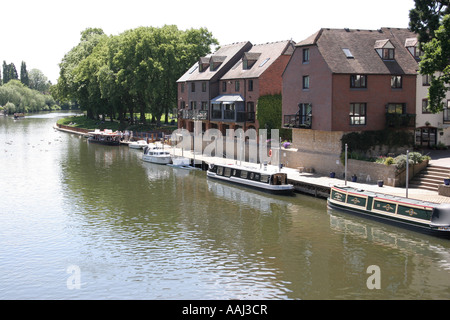 evesham worcestershire river avon Stock Photo - Alamy