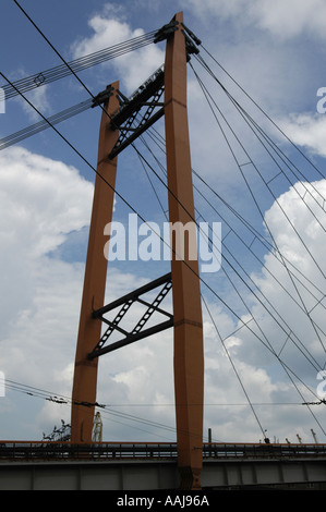 Odessa, modern bridge at harbour Stock Photo - Alamy