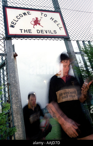 Welsh rugby player at Treherbert RFC in the Rhondda Valley The Devils ...