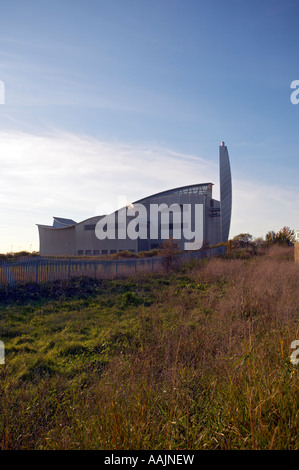 Crossness sewage treatment works sludge incinerator, south-east London ...