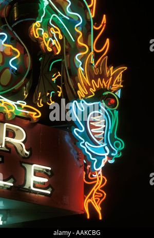 Neon Sign, Ionizing Gases, Neon, Argon, Mercury Stock Photo - Alamy
