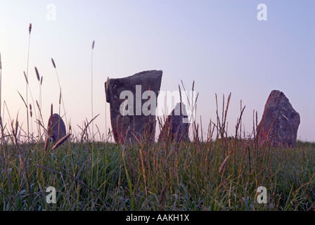 Nine Stones Close Bronze Age stone circle near Stanton Moor, Derbyshire ...