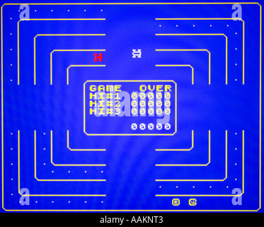 Head On 2 Sega Gremlin 1979 vintage arcade videogame screenshot ...