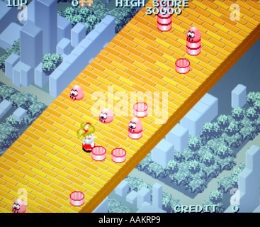Marchen Maze Namco 1988 vintage arcade videogame screenshot - EDITORIAL ...