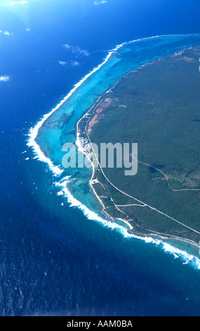 Aerial view of Grand Cayman island in the Caribbean Stock Photo - Alamy