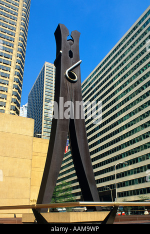 Clothespin sculpture, Philadelphia, Pennsylvania, USA Stock Photo - Alamy
